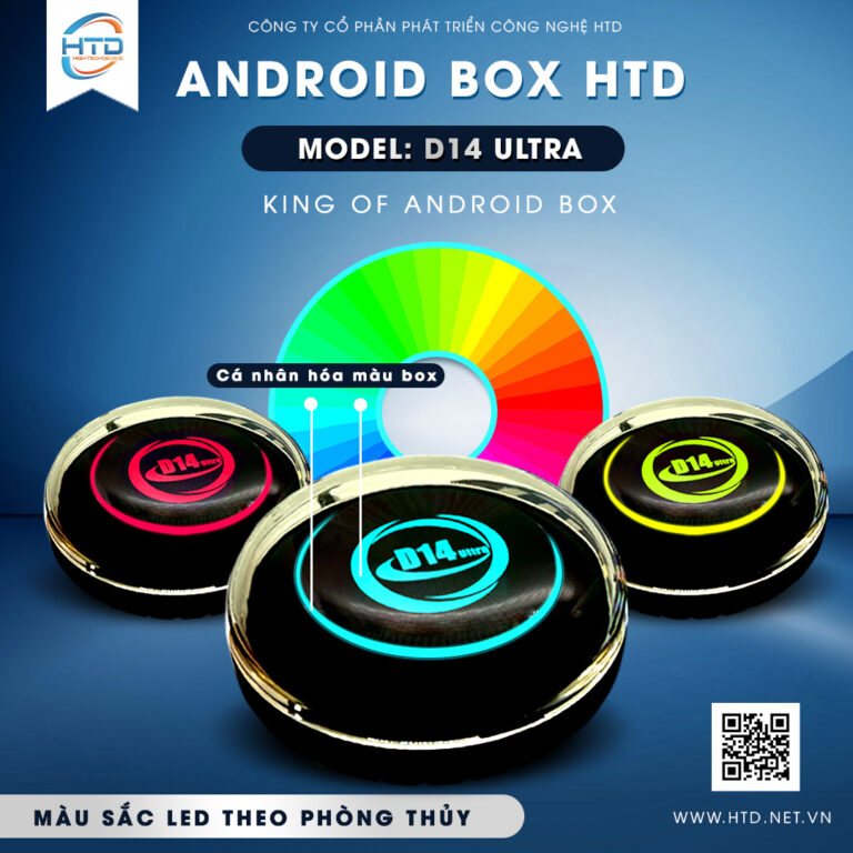 Smart Android Box cho ô tô D14 Ultra đặc biệt - HTD