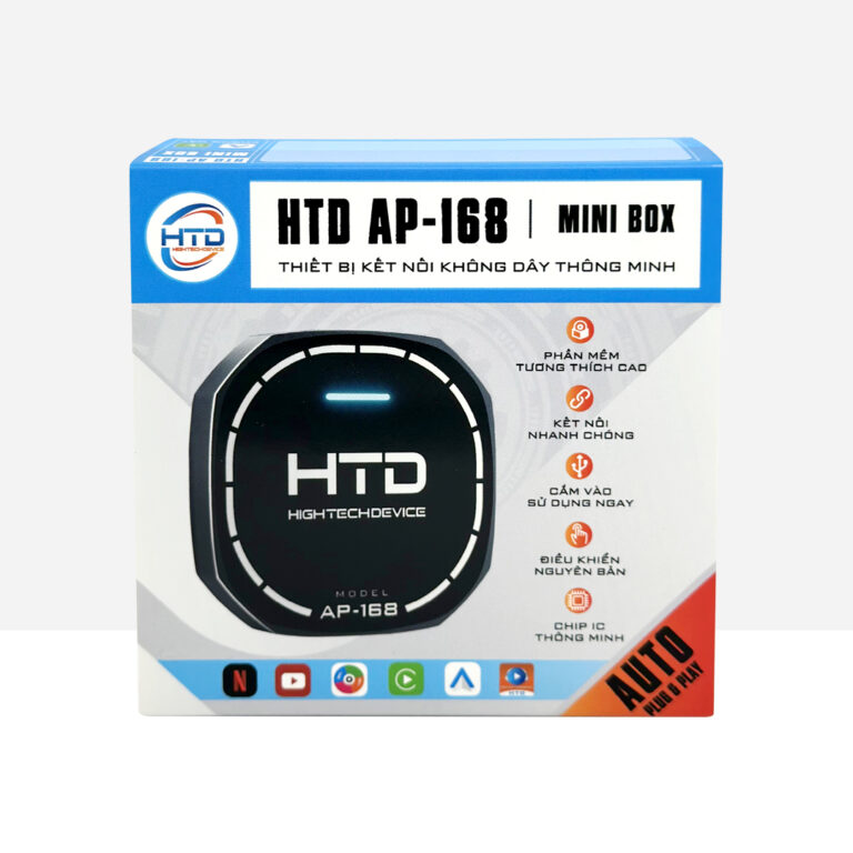 HTD Android Box Ô Tô Mini AP168 - HTD Việt Nam