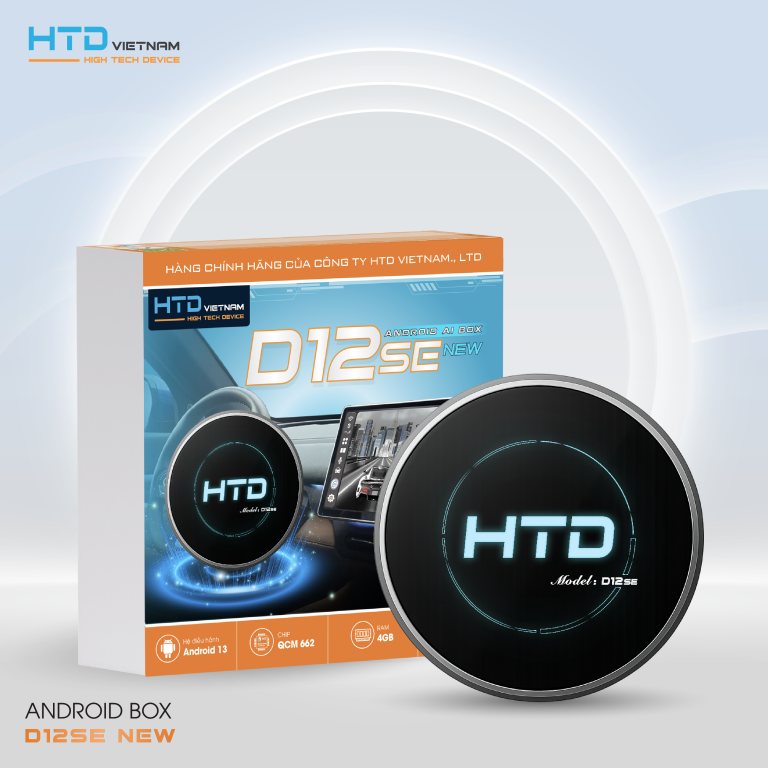 HTD Android Box D12SE NEW – Bộ chuyển đổi màn hình thế hệ mới - HTD Việt Nam